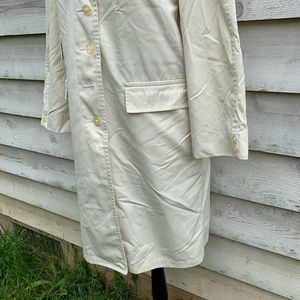 Vintage | Jackets & Coats | Vintage Cream Button Front Any Weather ...